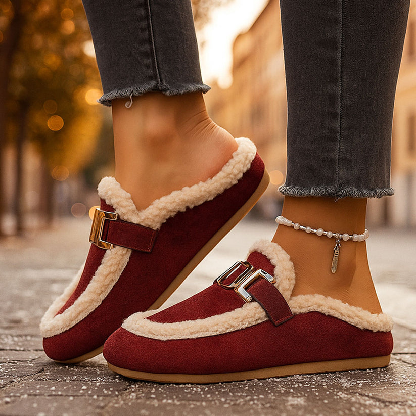 ARIA BUCKLE COMFORT MULE – AtlaCoast